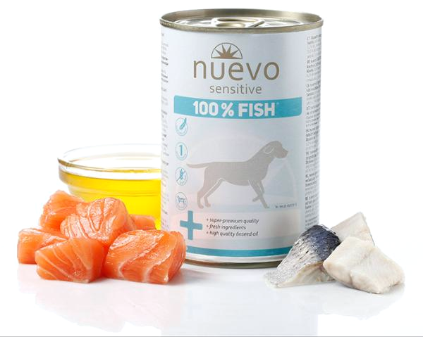 Nuevo Sensitive 100% Fish dog